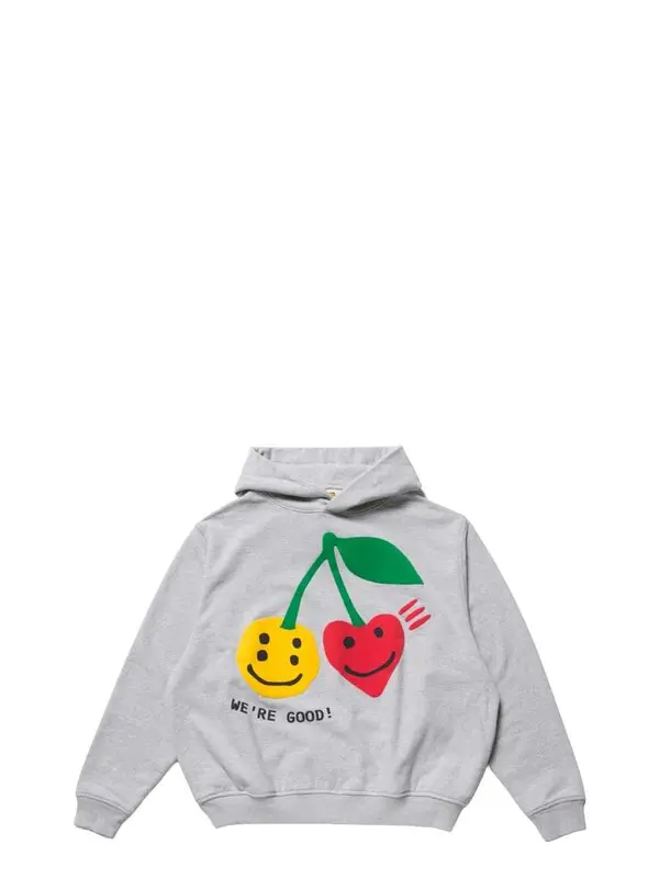 CACTUS PLANT FLEA MARKET X Human Made "we're Good!" Sweatshirt - Heather Grey