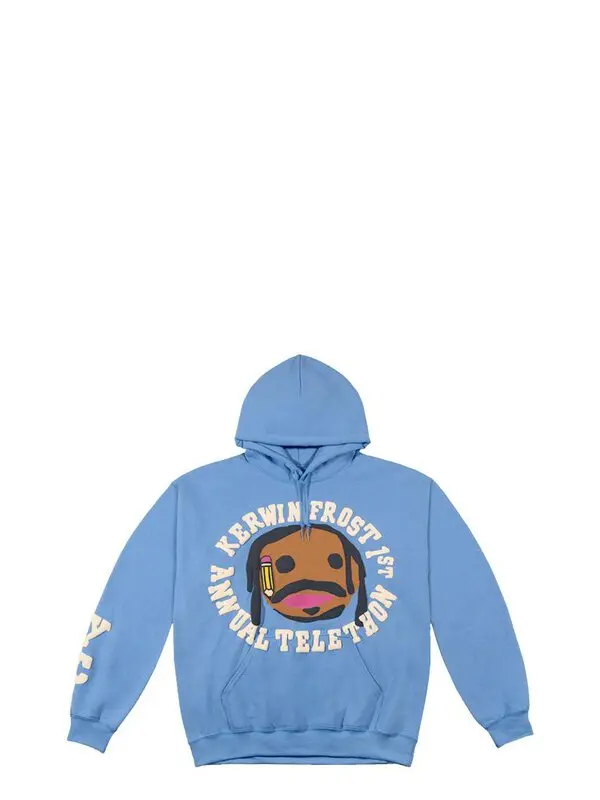 CACTUS PLANT FLEA MARKET For Kerwin Frost Telethon Hoodie - Blue