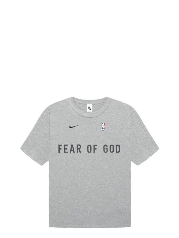 Fear Of God X Nike Warm Up T-shirt - Dark Heather Grey