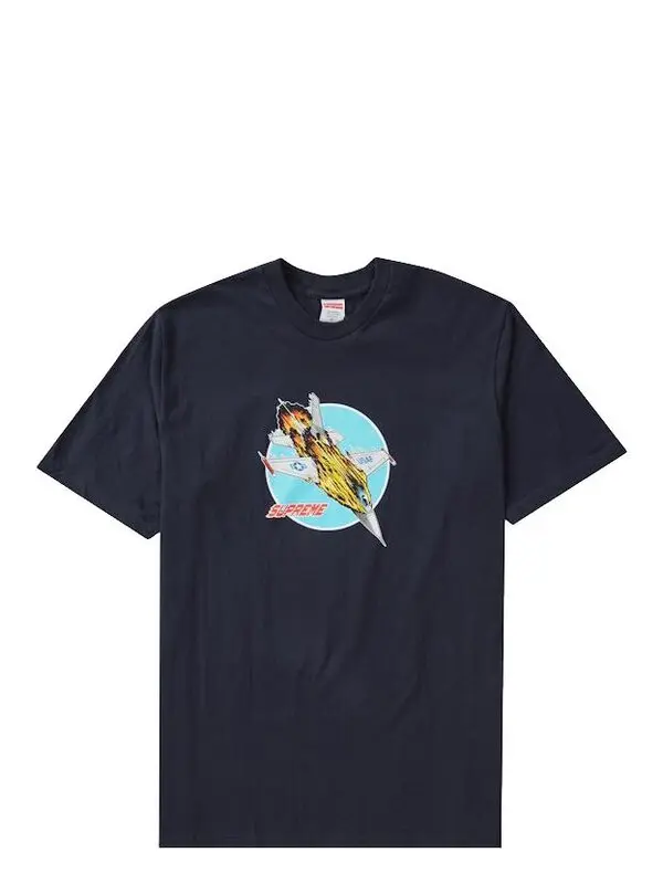 Supreme Jet Tee Shirt - Navy Blue