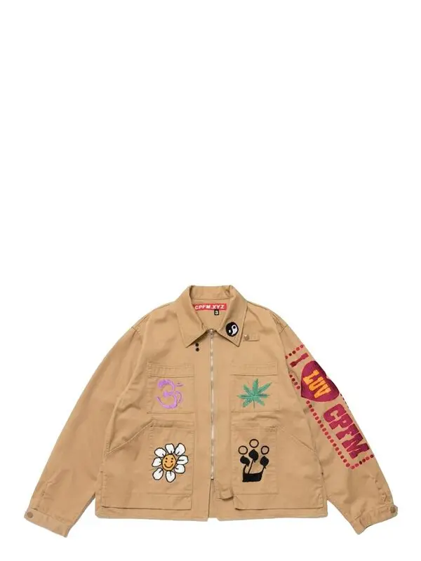 CACTUS PLANT FLEA MARKET Knowledge Jacket - Brown