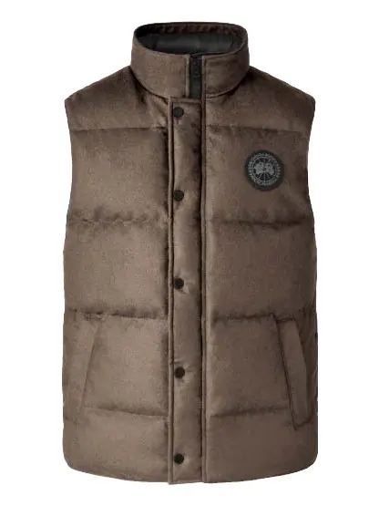 Canada Goose Garson Wool Vest - Quicksand Melange