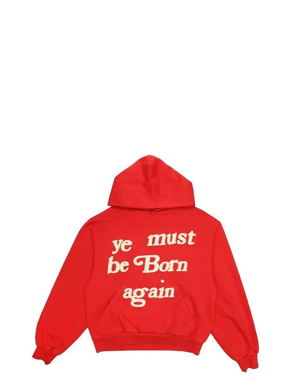 CACTUS PLANT FLEA MARKET Born Again Hooded Sweatshirt - Red