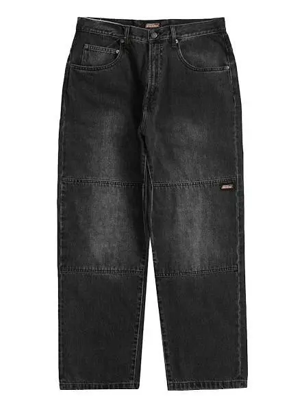 Supreme Dickies Double Knee Baggy Jean - Black