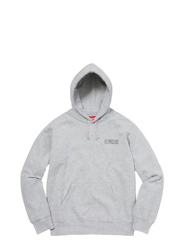 Supreme Decline Hooded Sweatshirt - Heather Grey