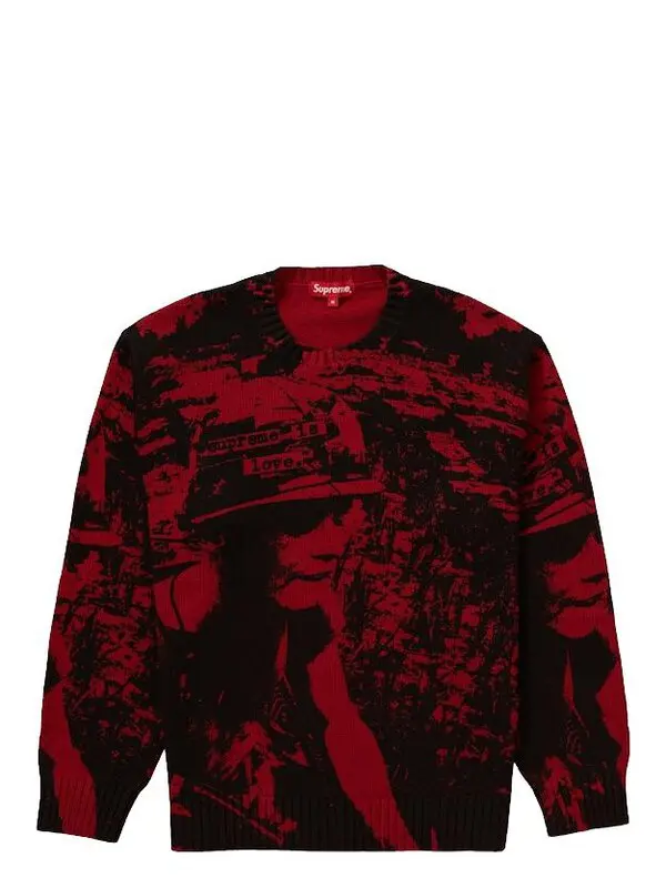 Supreme Is Love Sweater - Red
