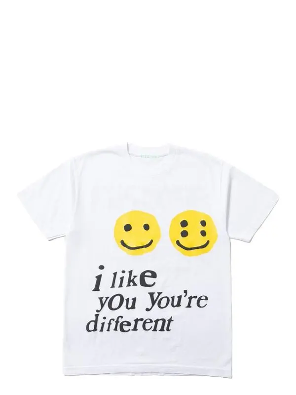 CACTUS PLANT FLEA MARKET I Like You You're Different Tee Shirt - White