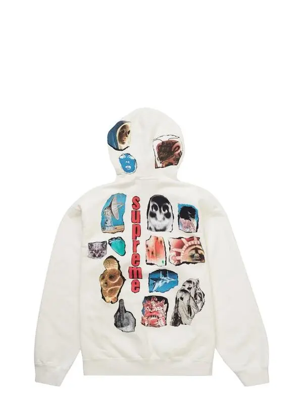 Supreme Invert Hooded Sweatshirt - White