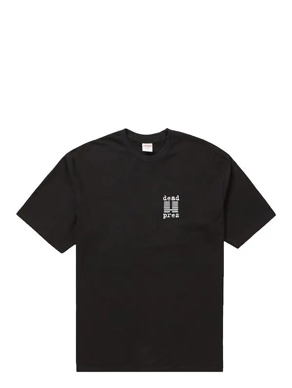 Supreme Dead Prez Tee Shirt - Black