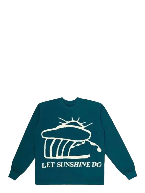 CACTUS PLANT FLEA MARKET Cpfm Let Sunshine Do Long Sleeve T-shirt - Teal