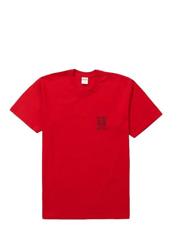Supreme Dead Prez Tee Shirt - Red
