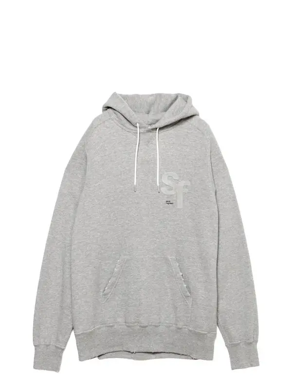 Sacai X Fragment The Classic Hoodie - Grey