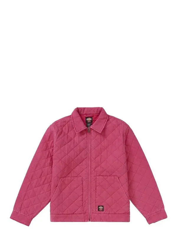 Supreme Quilted Work Jacket - Pink