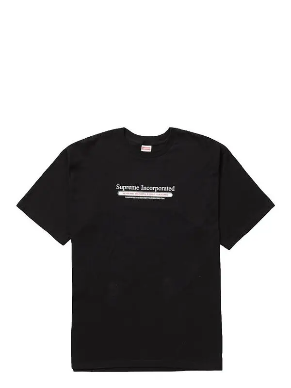 Supreme Inc. Tee Shirt - Black