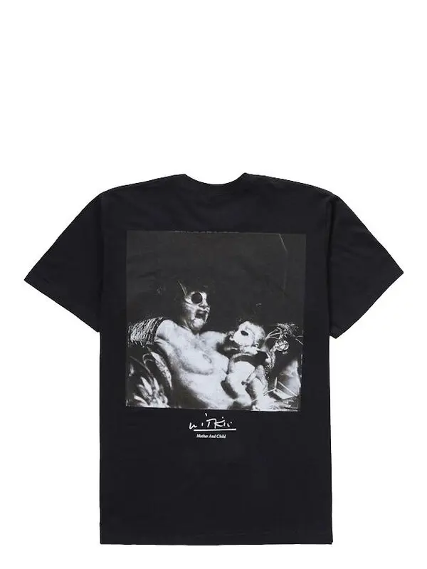 Supreme Joelpeter Witkin Mother And Child Tee Shirt - Black