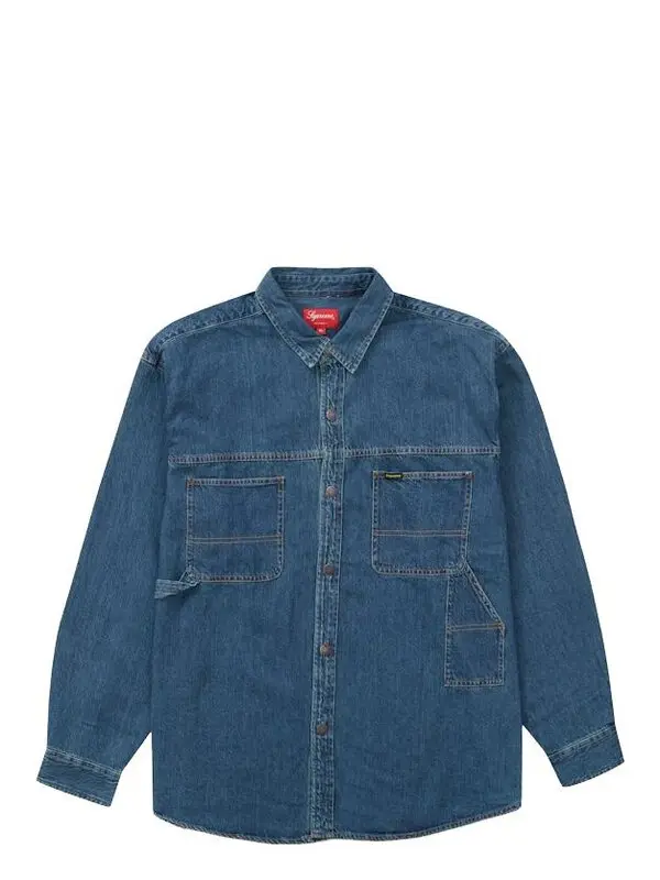 Supreme Denim Painter Shirt - Indigo