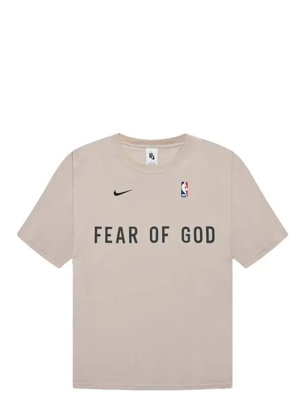 Fear Of God X Nike Warm Up T-shirt - Oatmeal