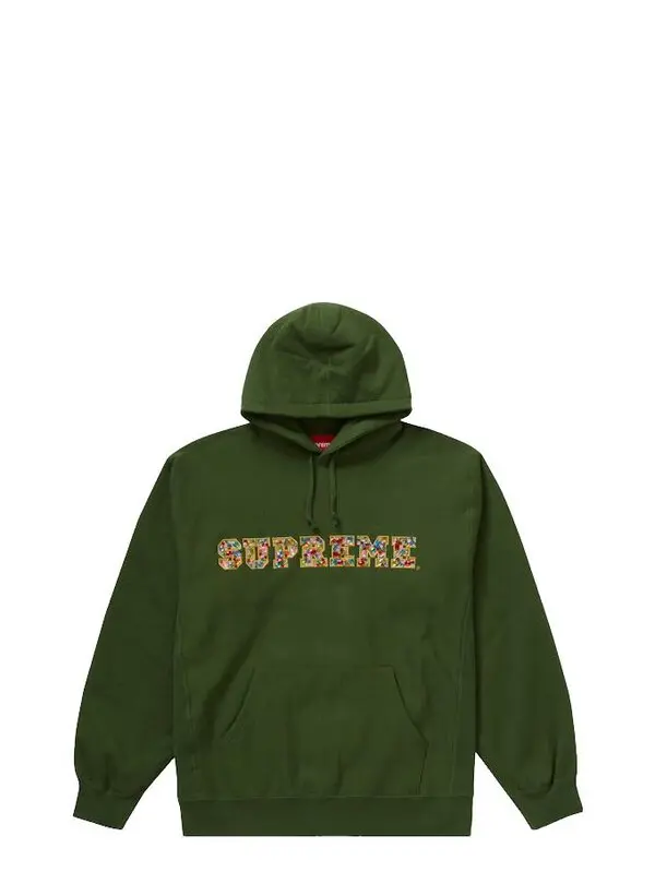 Supreme Jewels Hooded Sweatshirt - Green