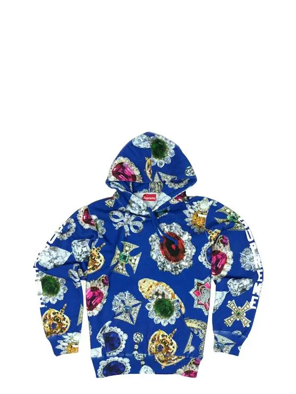 Supreme Jewels Hooded Sweatshirt - Royal