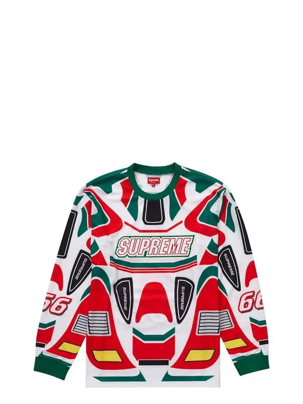 Supreme Decals Moto Jersey - White