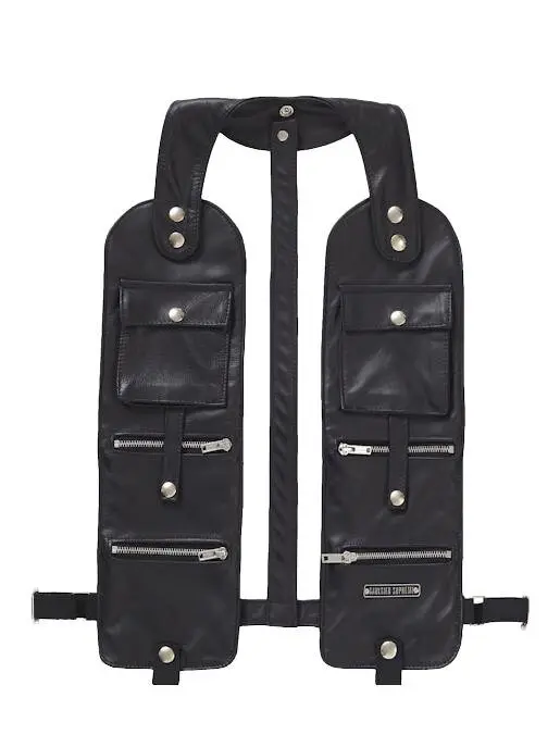 Supreme Jean Paul Gaultier Schott Leather Holster - Black