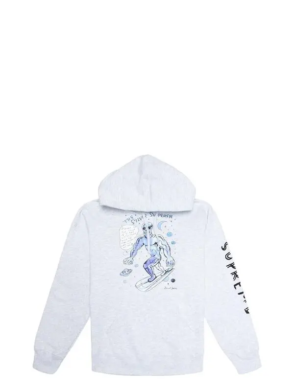 Supreme Daniel Johnston Hooded Sweatshirt - Ash Grey