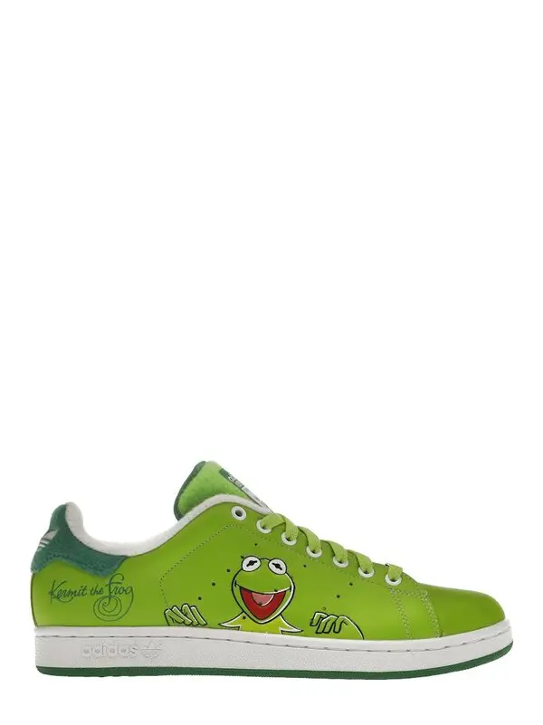 Adidas Stan Smith Kermit The Frog Sneakers - Light Green/white/dark Green