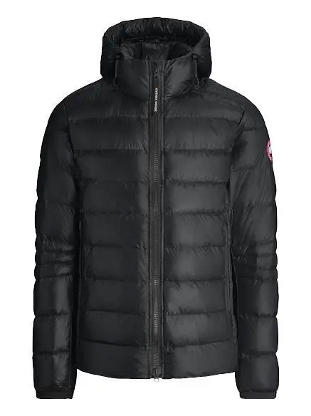 Canada Goose Crofton Down Slim Fit Hooded Jacket - Black