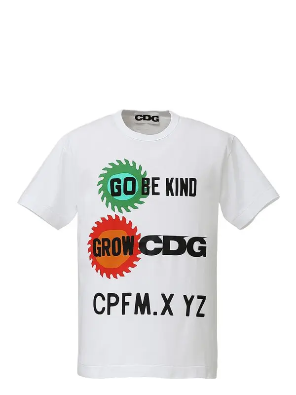 CACTUS PLANT FLEA MARKET X Cdg Go Be Kind T-shirt - White