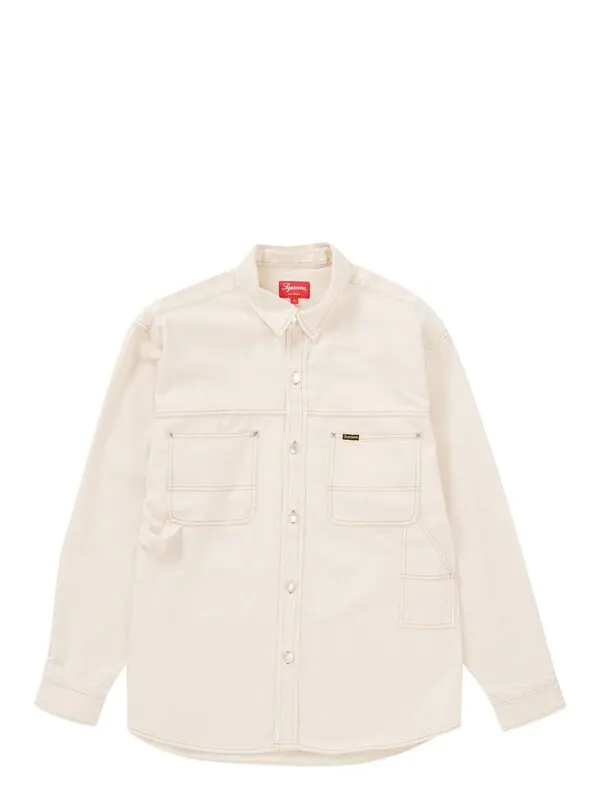 Supreme Denim Painter Shirt - Natural