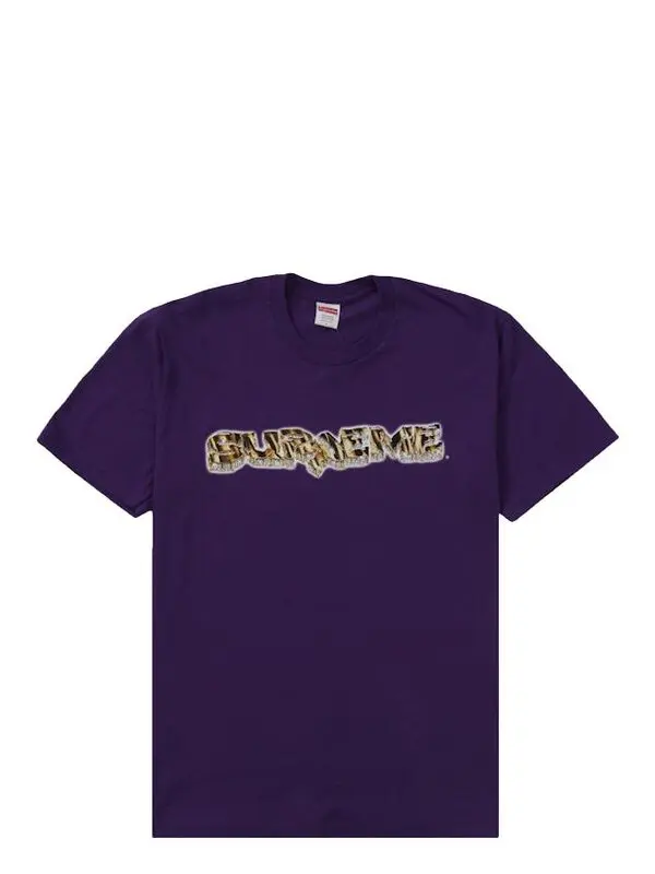 Supreme Diamond Tee Shirt - Purple