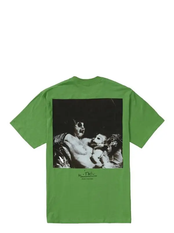 Supreme Joelpeter Witkin Mother And Child Tee Shirt - Green