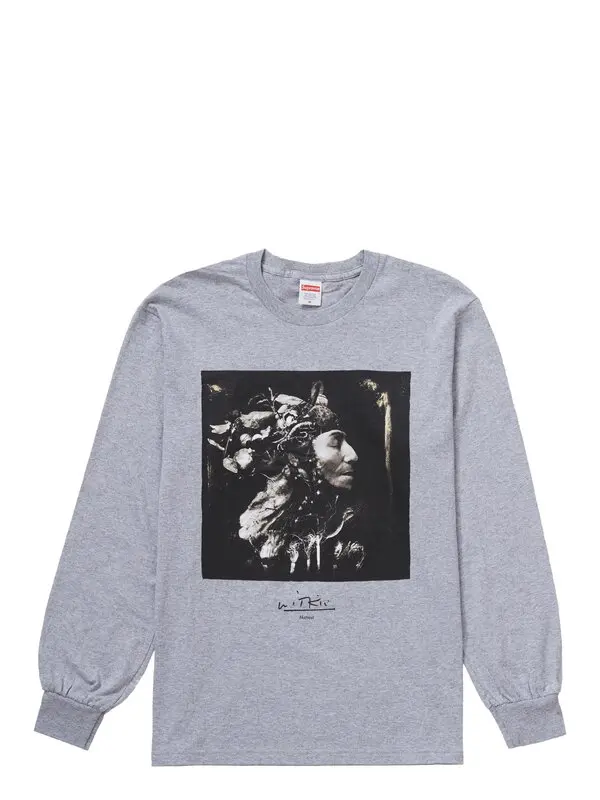 Supreme Joelpeter Witkin Harvest Long Sleeve Tee Shirt - Heather Grey