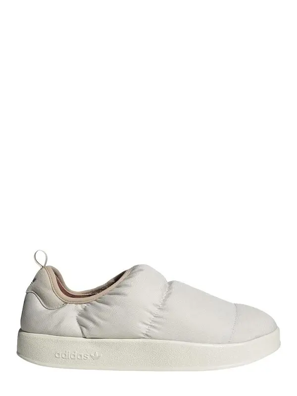 Adidas Puffylette Mules - Aluminium/off White/charcoal Solid Grey