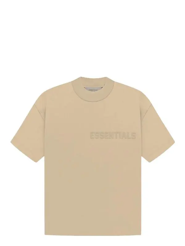 Fear Of God Essentials Short Sleeve Tee - Sand