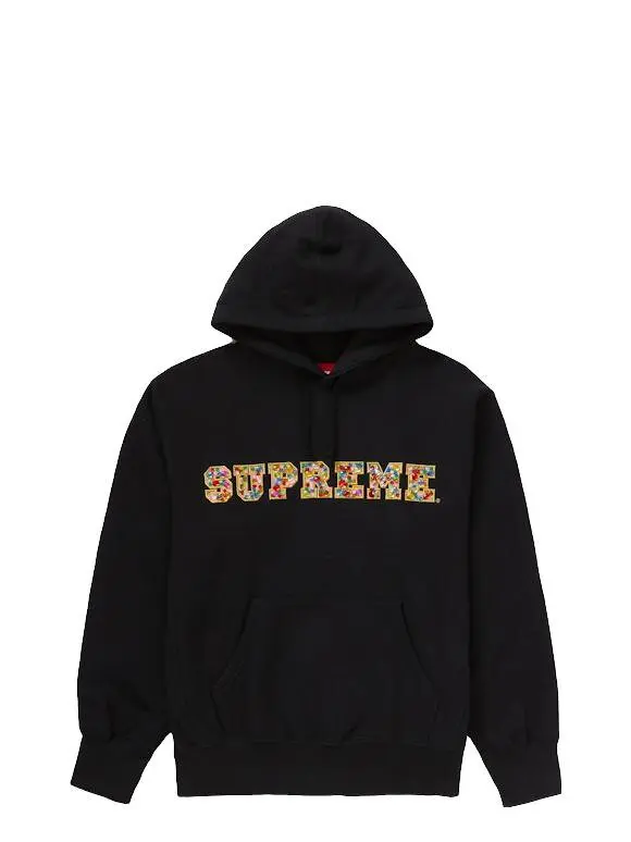 Supreme Jewels Hooded Sweatshirt - Black