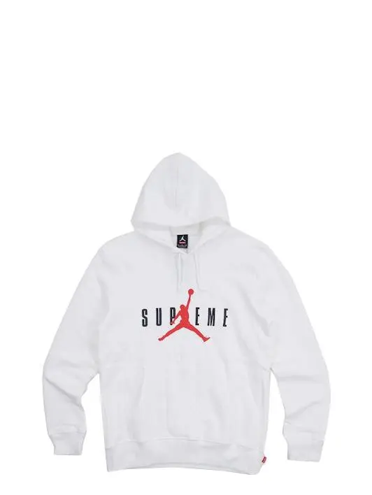 Supreme Jordan Hooded Pullover - White