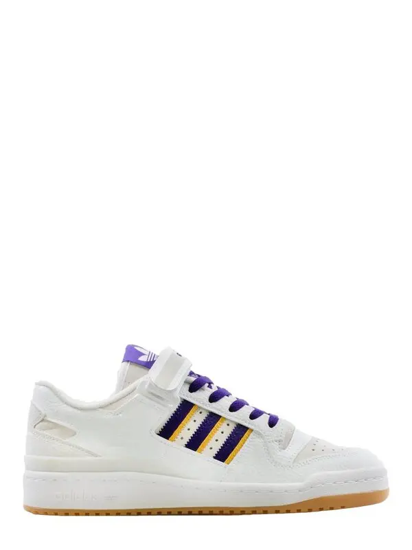 Adidas Forum Low 84 Sneakers - White/purple/gold