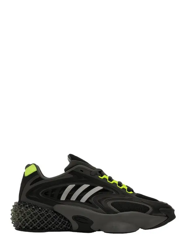 Adidas 4d Krazed Sneakers - Core Black/silver Metallic/solar Yellow
