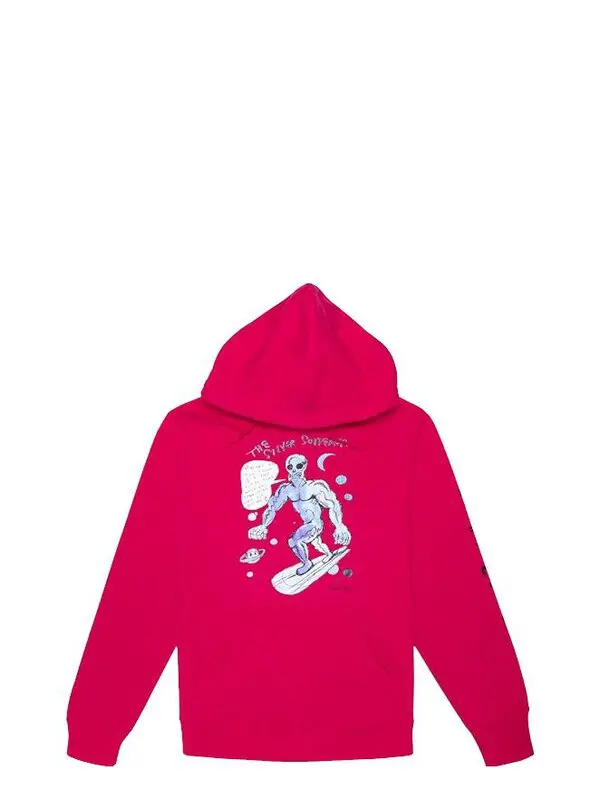 Supreme Daniel Johnston Hooded Sweatshirt - Fuchsia