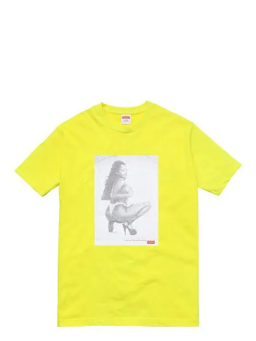 Supreme Digi Tee Shirt - Bright Yellow