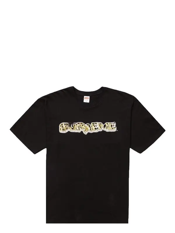 Supreme Diamond Tee Shirt - Black