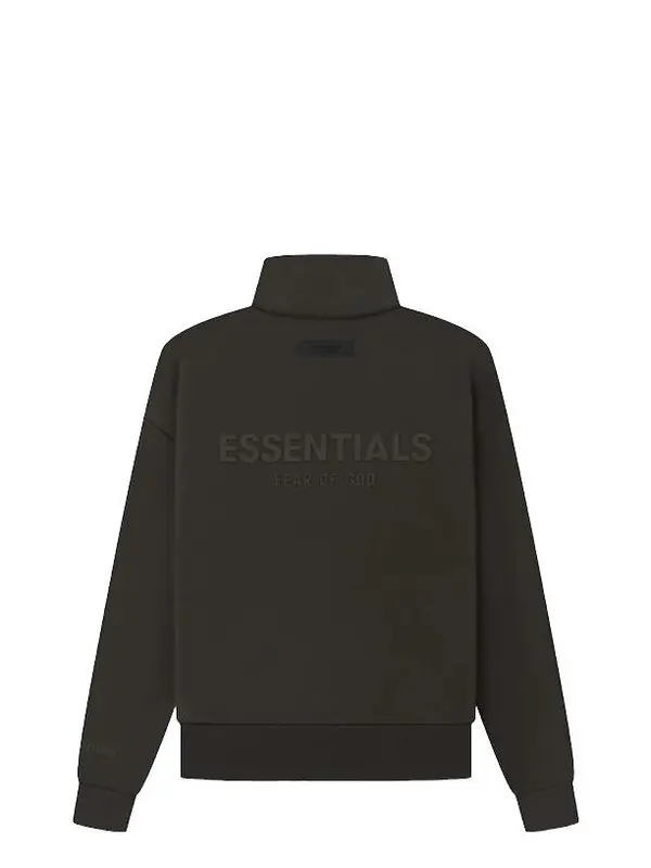 Fear Of God Essentials Fullzip Jacket - Off Black