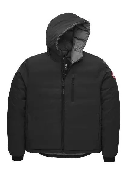 Canada Goose Lodge Down Hoody - Black Shine