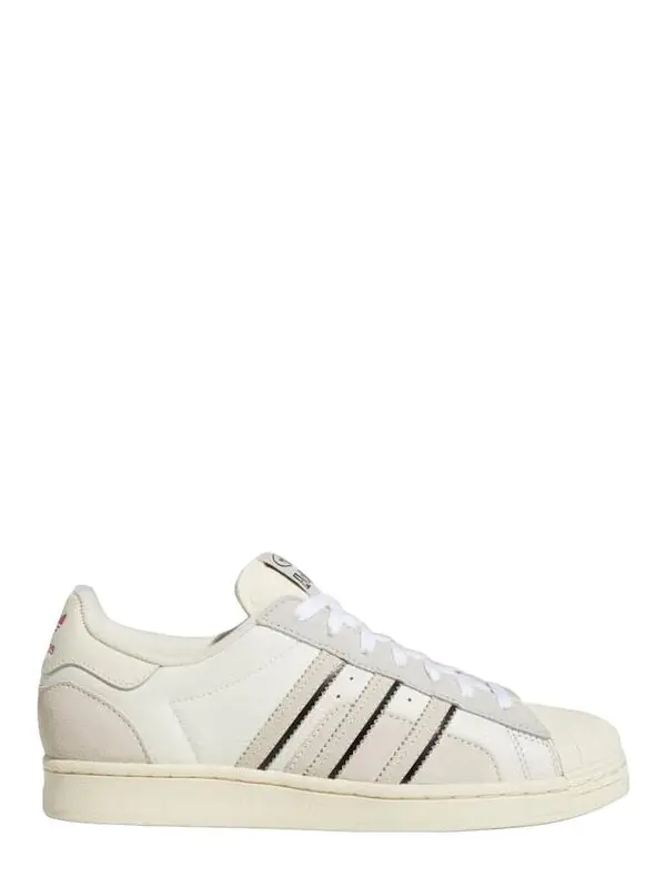 Adidas Superstar Sneakers - Cloud White/aluminium/vivid Red