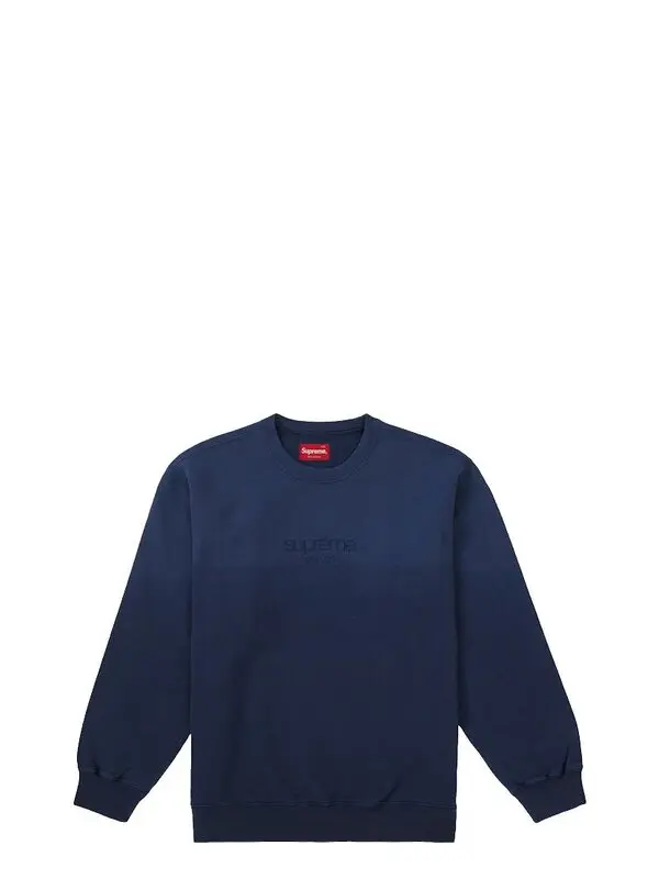 Supreme Crewneck Sweatshirt - Navy Blue