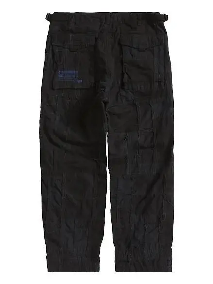 Supreme Junya Watanabe Cdg Patchwork Cargo Pant - Black