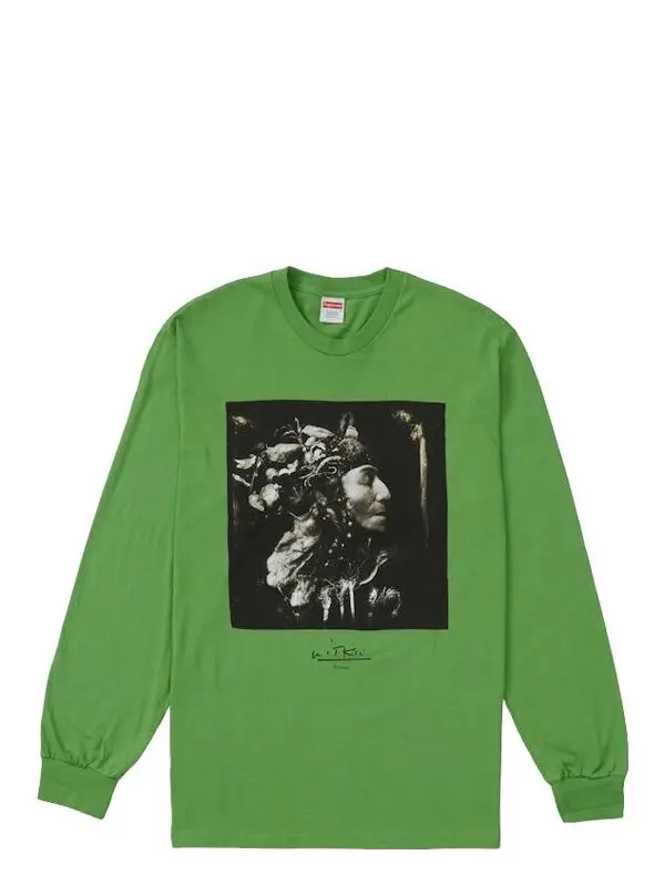 Supreme Joelpeter Witkin Harvest Long Sleeve Tee Shirt - Green