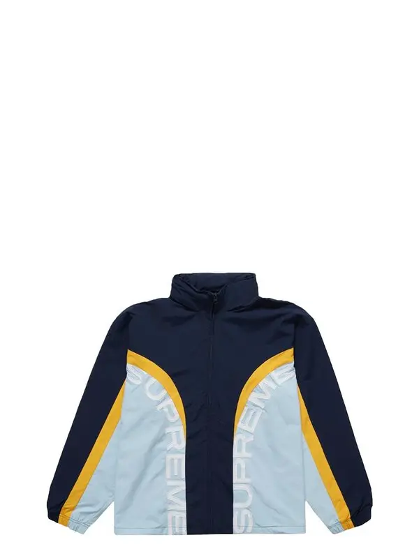 Supreme Curve Track Jacket - Navy Blue