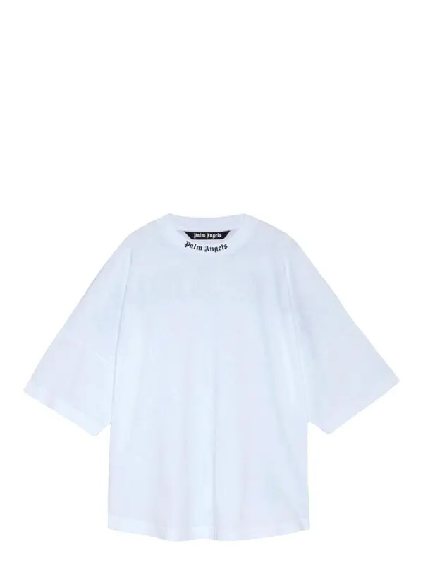 Palm Angels Logo T-shirt - White/black
